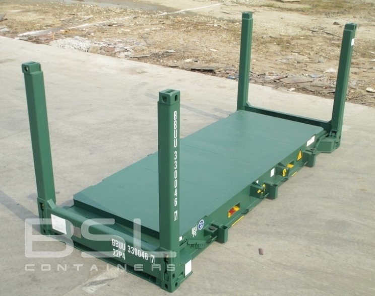 20′ Collapsible Flatrack Container – BSL Interchange